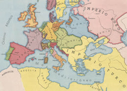 historyblog: Mapa de Europa en el siglo XV.